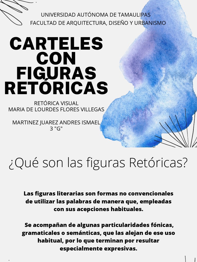 Carteles Con Figuras Retóricas | PDF