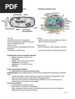 Budowa I Funkcje Komórki. Rodzaje Komórek | PDF