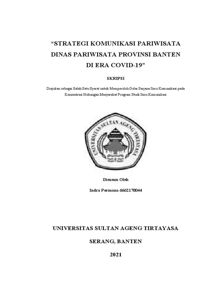 Skripsi Indra Permana PDF | PDF