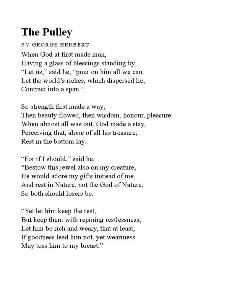 07 The Pulley | PDF