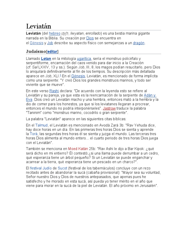 Leviatán | PDF