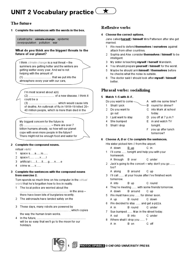 Vocabulary 1 Pdf Linguistics