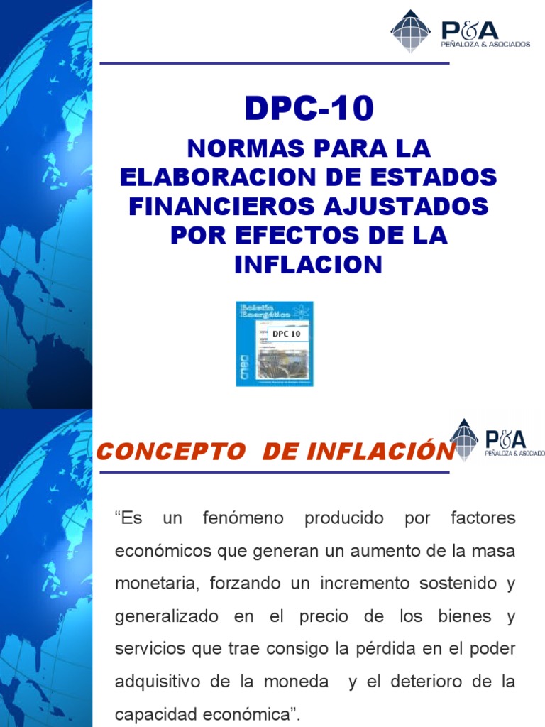 DPC 10 | PDF | Inflación | Contabilidad