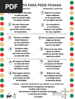 VERSOS PARA PEDIR POSADA Acordes y Letra para Gu | PDF | María, madre de Jesús