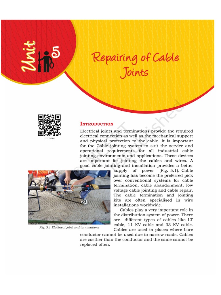 Cable Joints | PDF