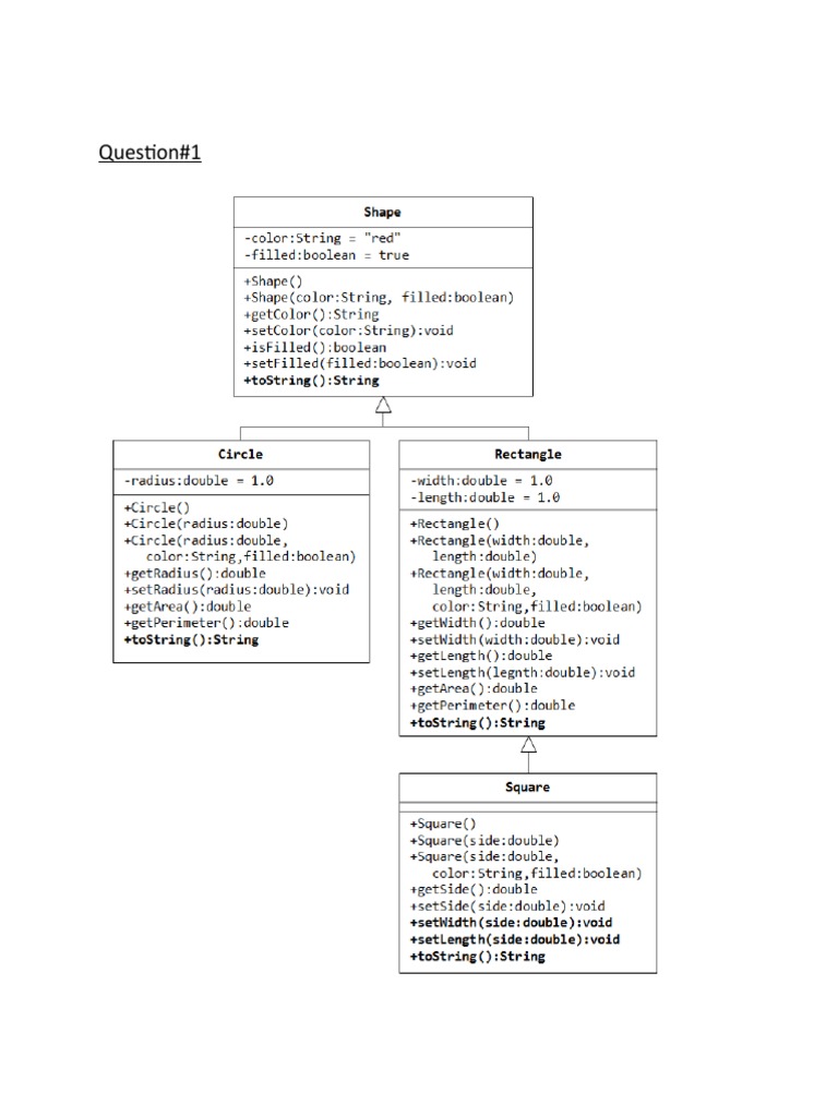 Java Practice Inheritance Pdf Inheritance Object Oriented Programming Method Computer 2801