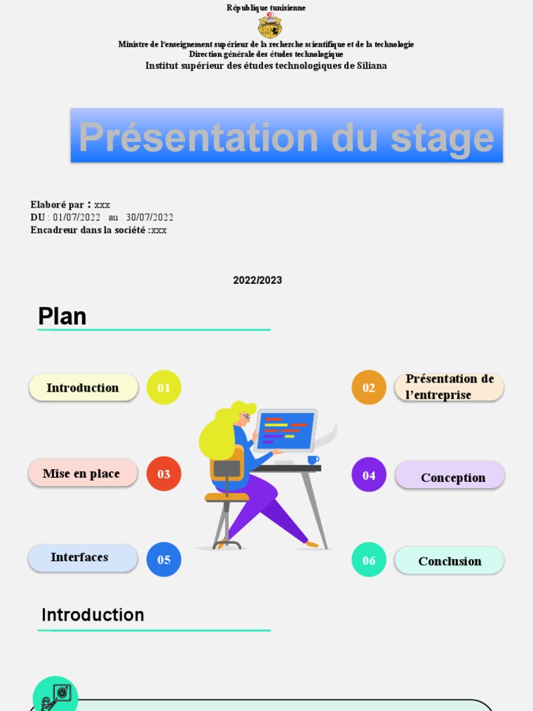 Présentation de Stage | PDF | Télécommunications | Business