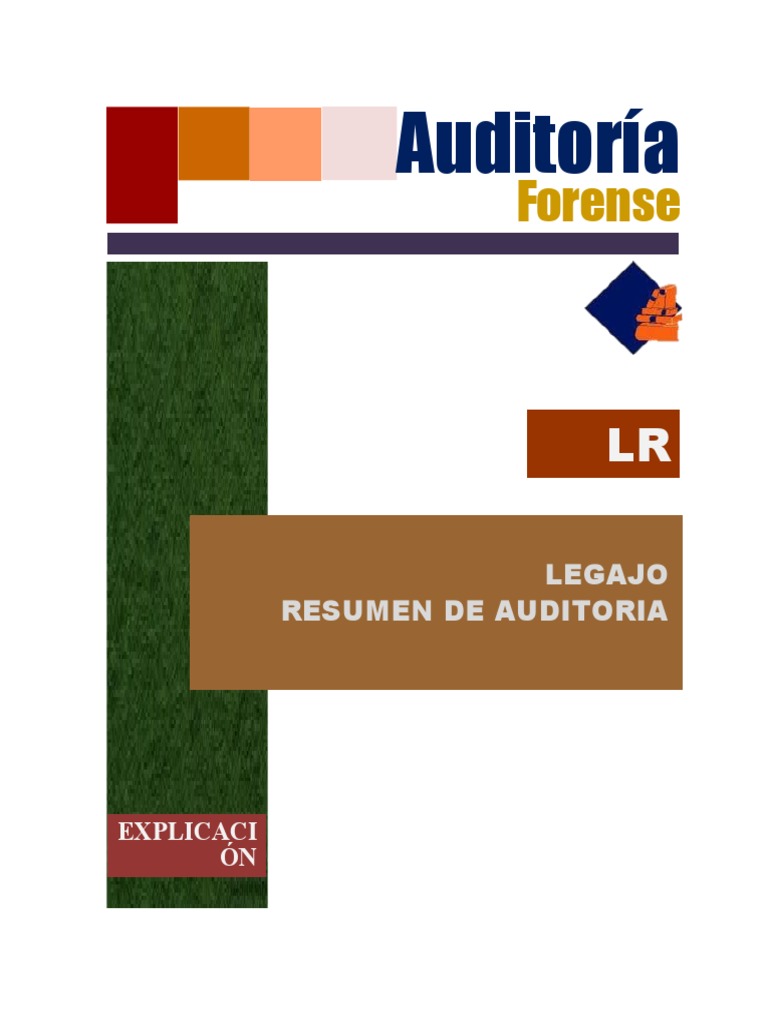 01 LR Legajo Resumen | PDF | Auditoría | Calidad (comercial)