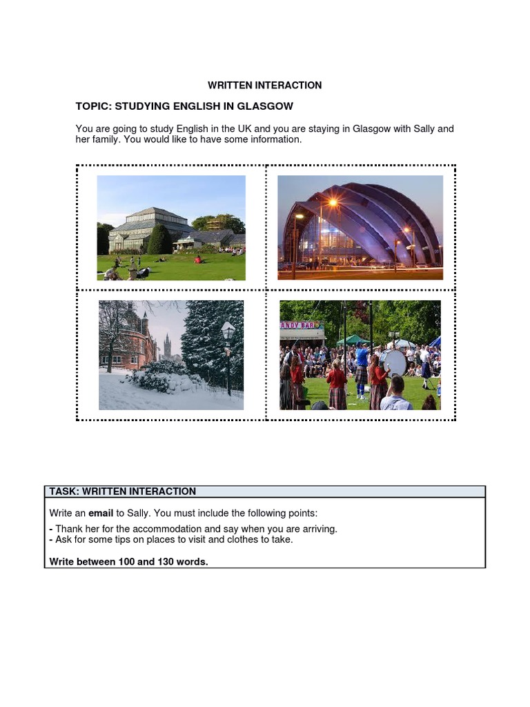 B1 Writing Email Traveltips | PDF