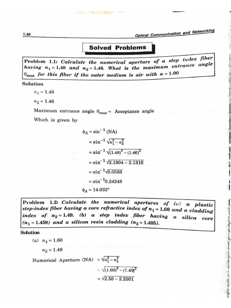 Oc Unit I Solved Problems | PDF