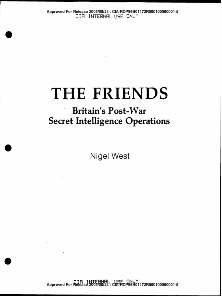 The Friends - Nigel West | PDF