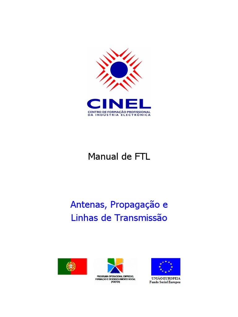 Manual de FTL Antenas Propagaao e Linhas de Transmissao | PDF | Transmissão de energia elétrica ...