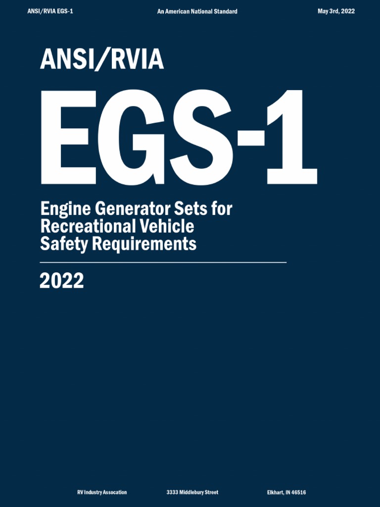 Ansi-Rvia Egs-1-2022 | PDF | Electrical Wiring | Electrical Connector