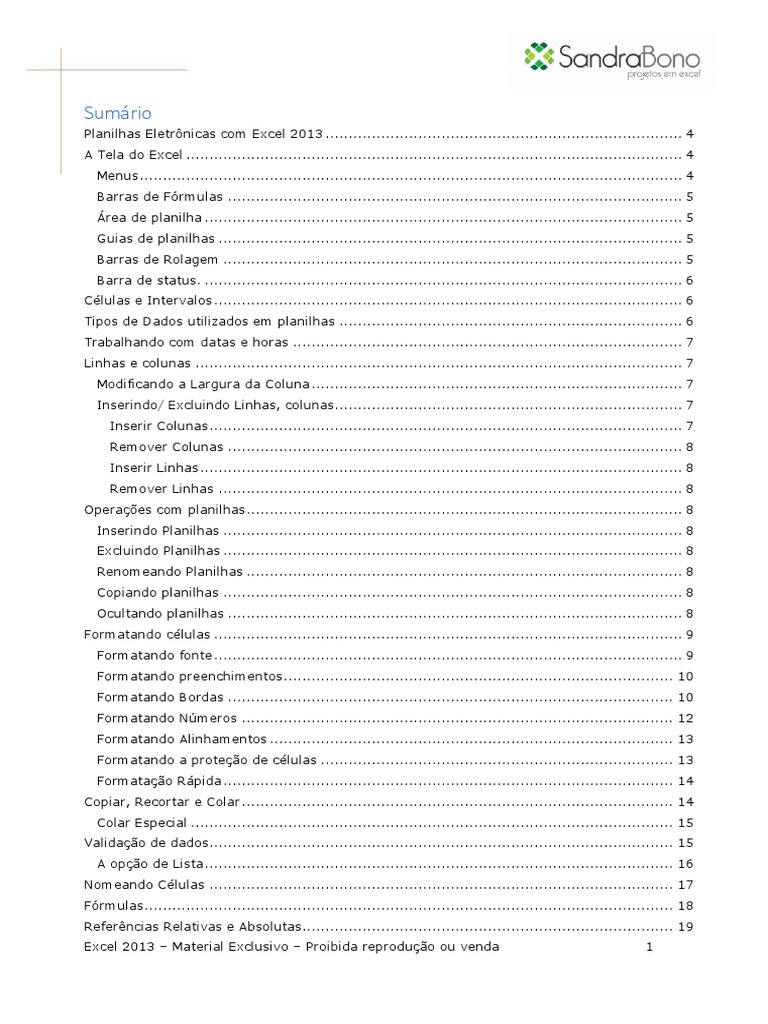 Material Excel Completo | Download grátis PDF | Planilha | Microsoft Excel Material Excel Completo | Download grátis PDF | Planilha | Microsoft Excel
