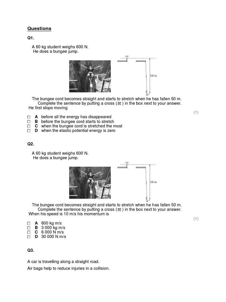Physics Topical Questions IAL Edexcel Unit 1 | PDF | Uranium ...