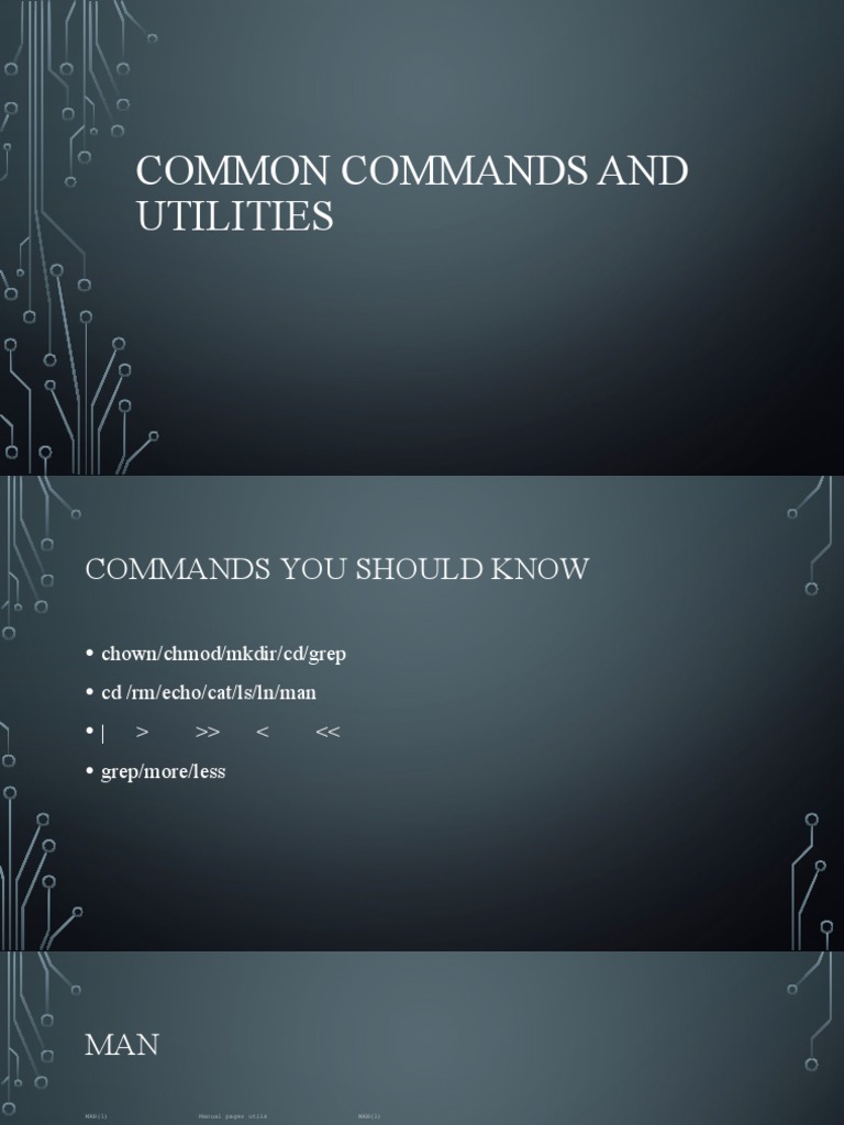 Essential Linux Commands Overview | PDF | File System | Computer File