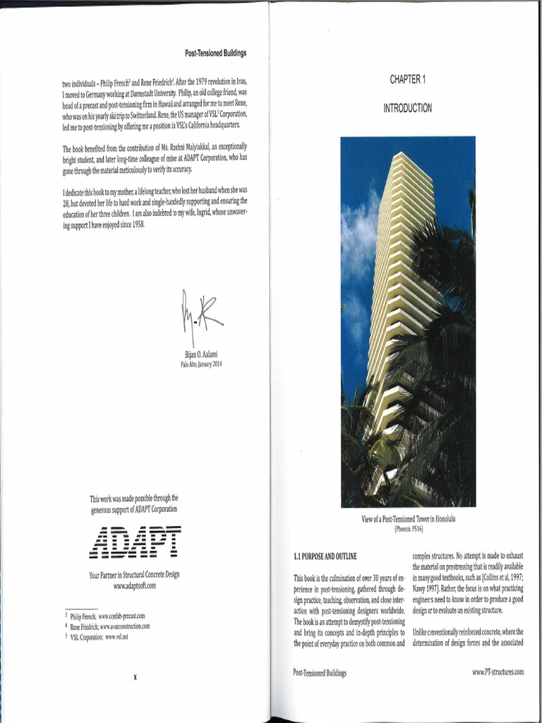 Post-Tensioned Buildings Design and Construction - Bijan Aalami-7 | PDF