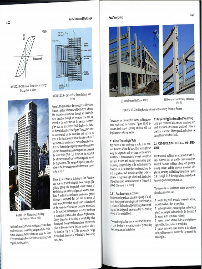 Post-Tensioned Buildings Design and Construction - Bijan Aalami-22 | PDF