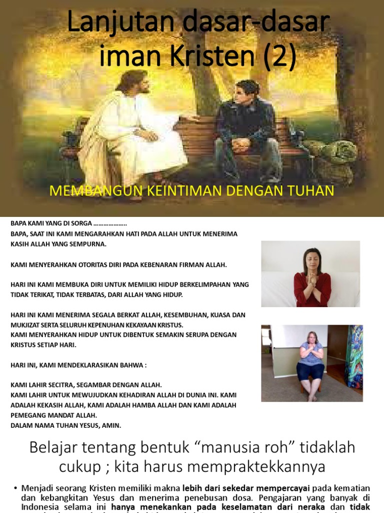 Lanjutan Dasar Iman Kristen-2 | PDF | Pengembangan Diri | Agama & Spiritualitas