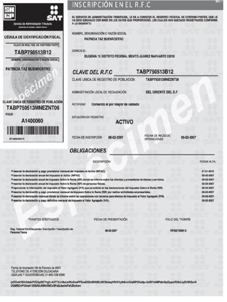 Hoja de CIF No Editable Nueva PDF | PDF