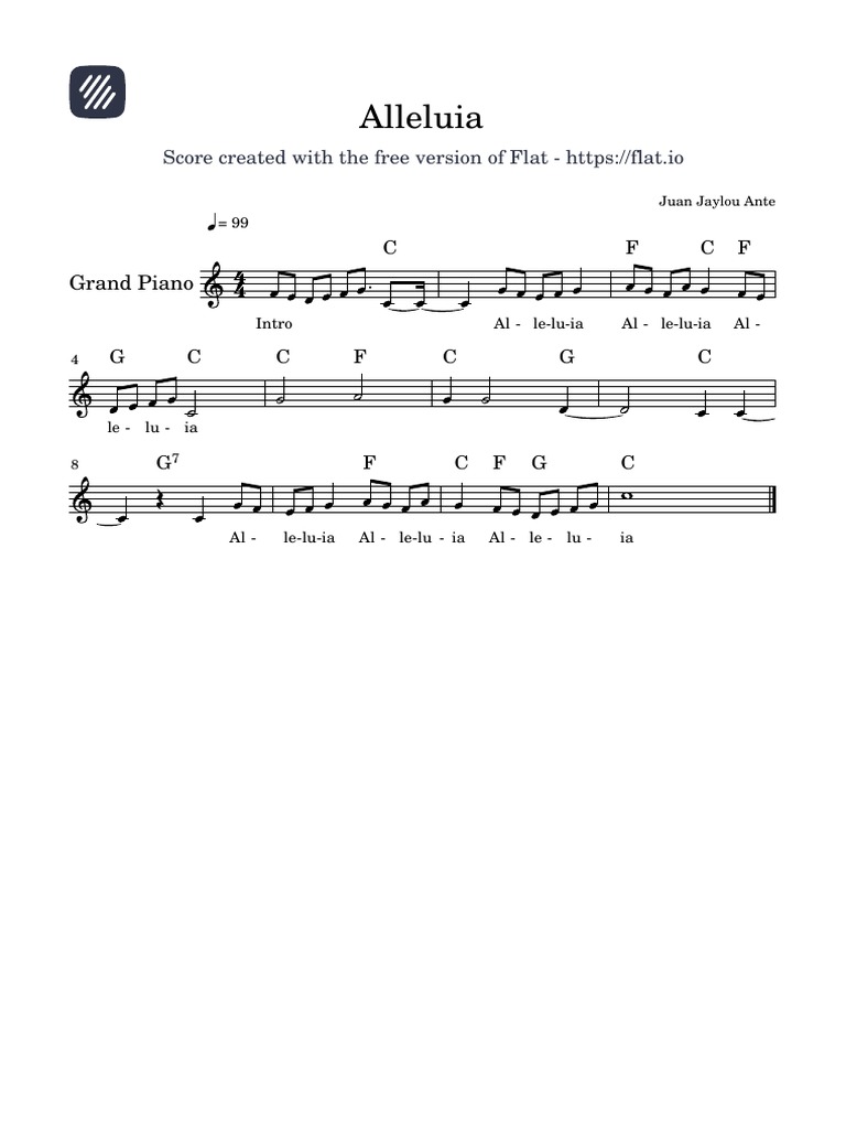 Alleluia | PDF