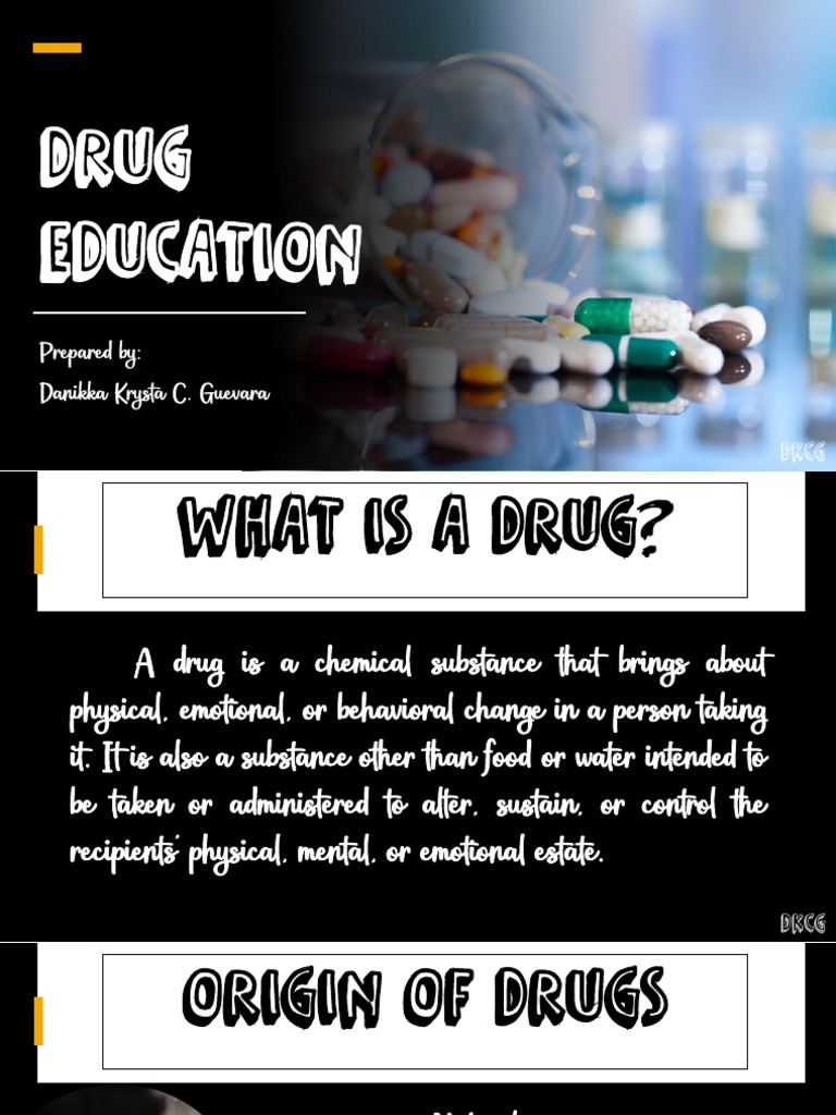 NSTP PPT Study Guide 4 Drug Education PDF | PDF | Psychoactive Drugs ...