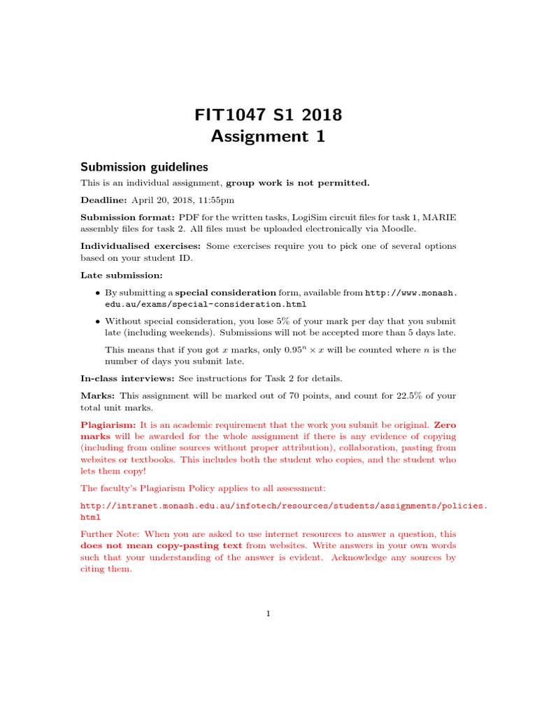 FIT1047 Assignment - 1-4 | PDF | String (Computer Science) | Database Index