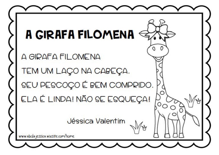 A Girafa Filomena | PDF