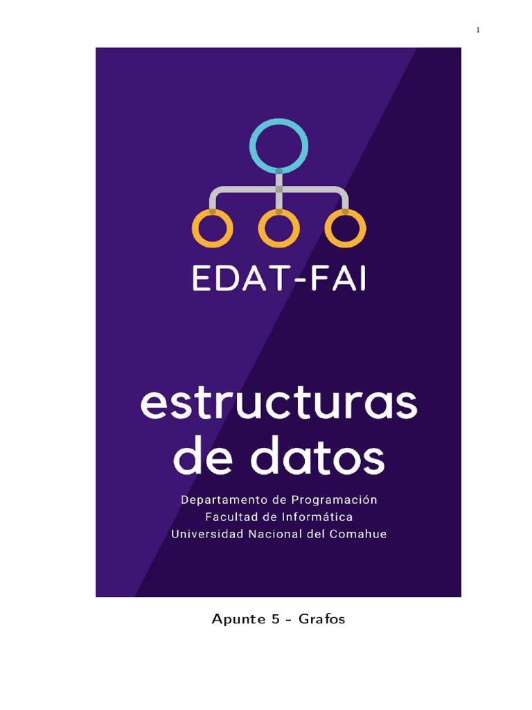 ESTRUCTURA DE DATOS: Grafos | PDF | Vértice (teoría de grafos ...