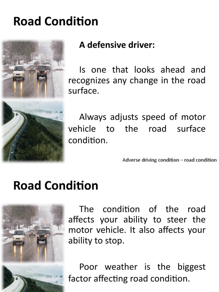 2.3 Adverse Driving Condition | PDF