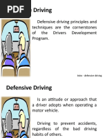 Smith System Defensive Driving Guide | PDF | Traffic | Driving
