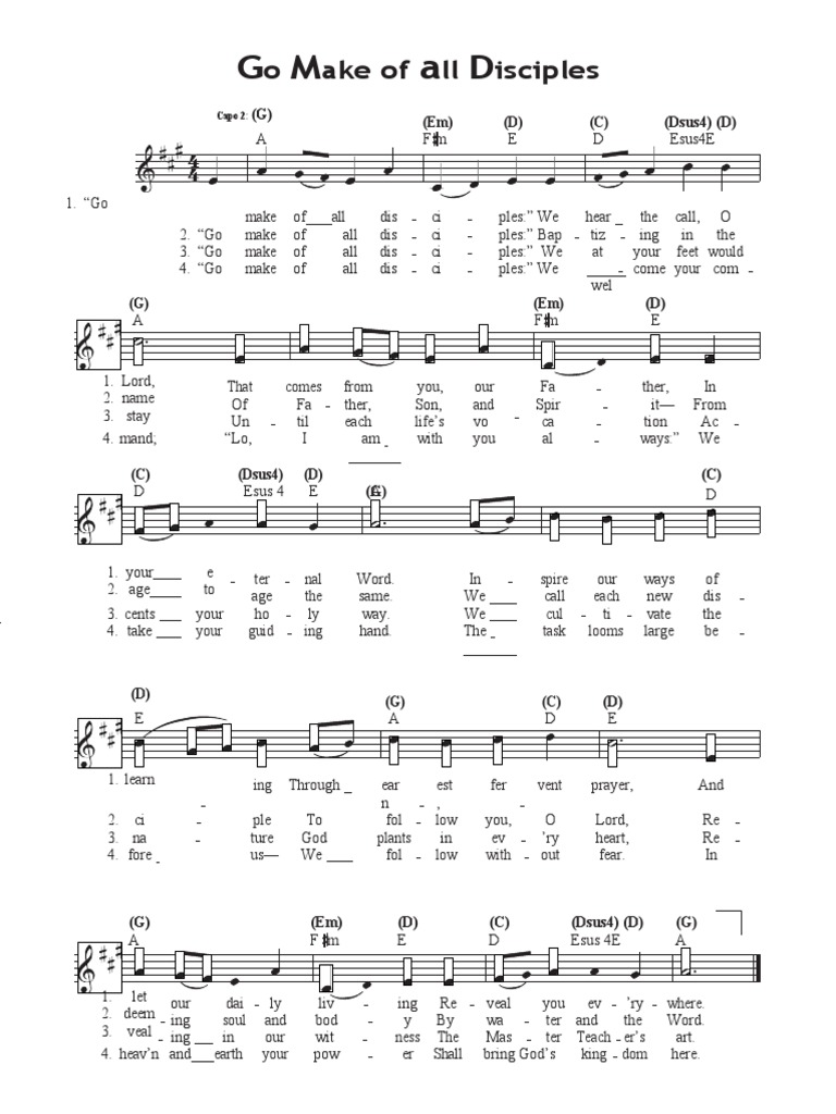 Go Make All Disciples 3 | PDF