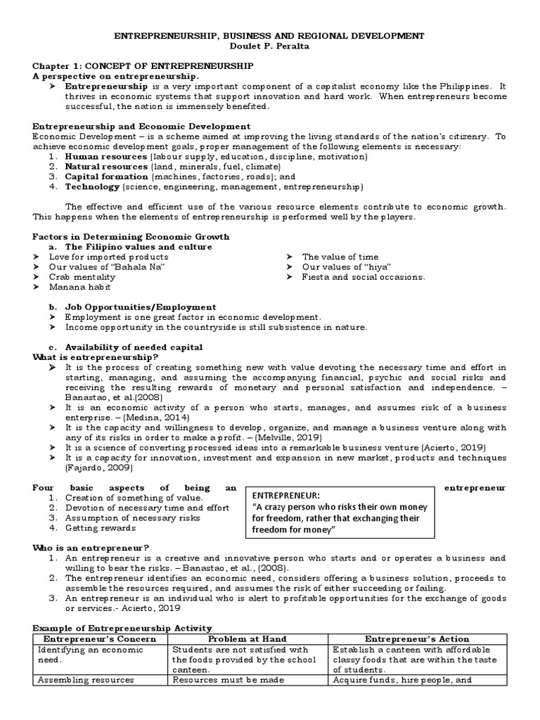 Entrepreneurship Notes 1-3 | PDF | Entrepreneurship | Zappos