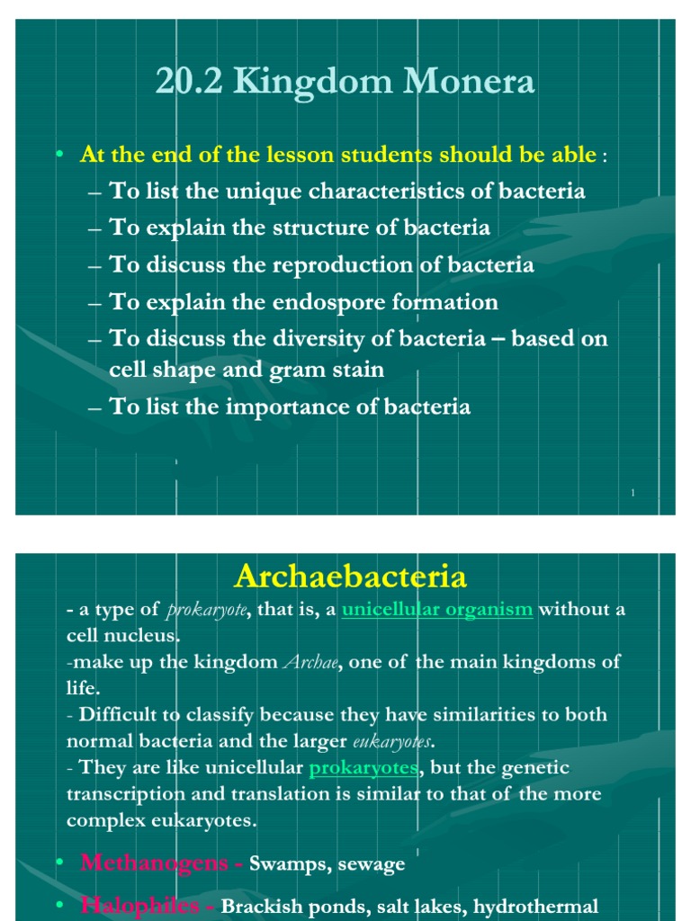 2 Monera | PDF