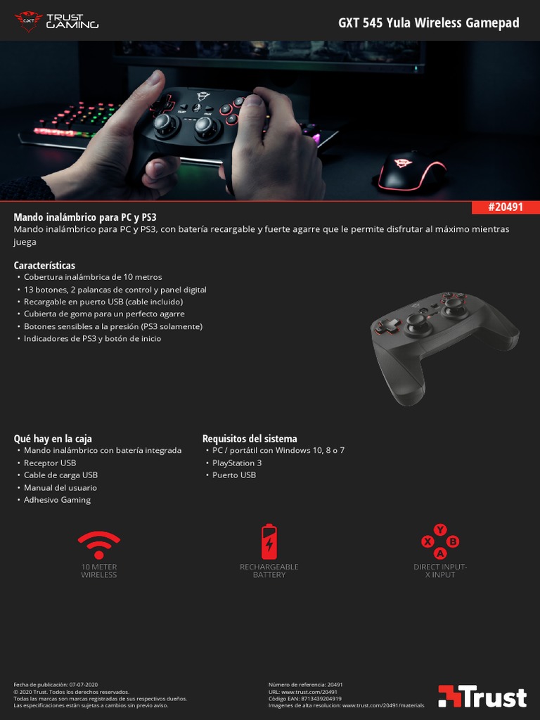 Manual de Control para PC | PDF