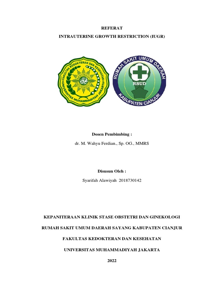 Refreshing IUGR | PDF