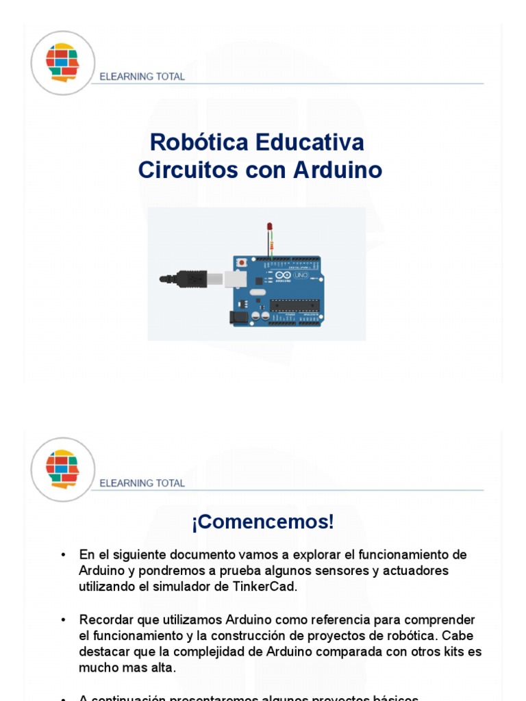Creando Circuitos Con Simulador Arduino Pdf Resistencia Eléctrica Y Conductancia Diodo 