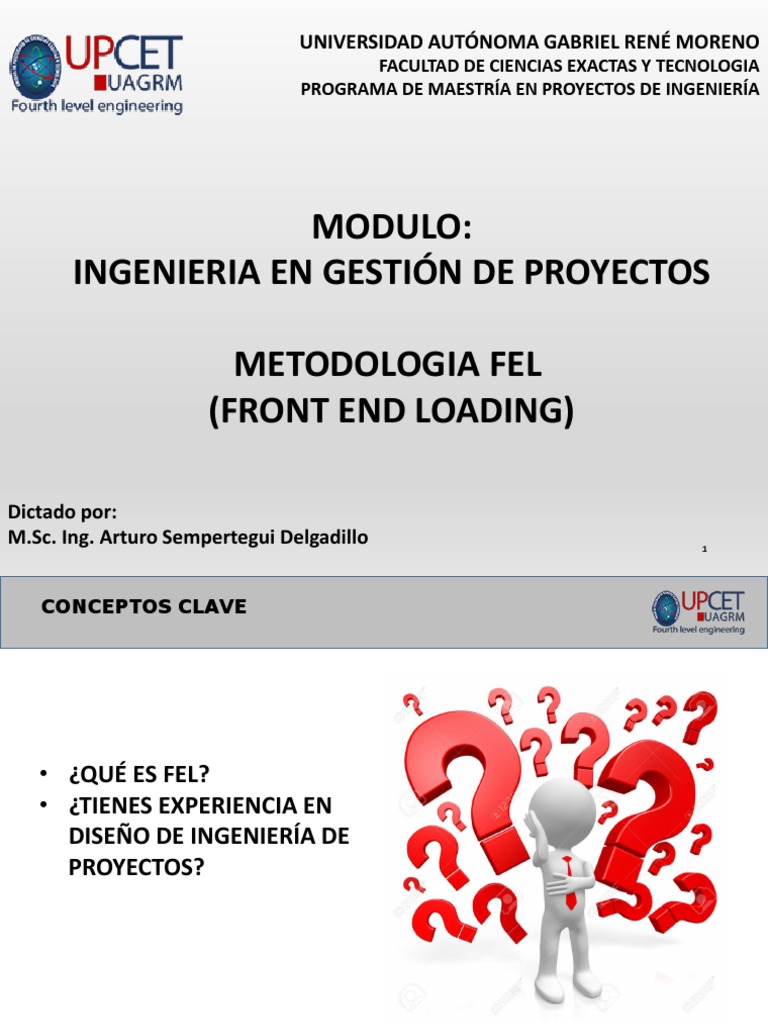 02 - Metodología Front End Loading | PDF