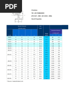 Cee Section Properties | PDF | Metrology | Wire