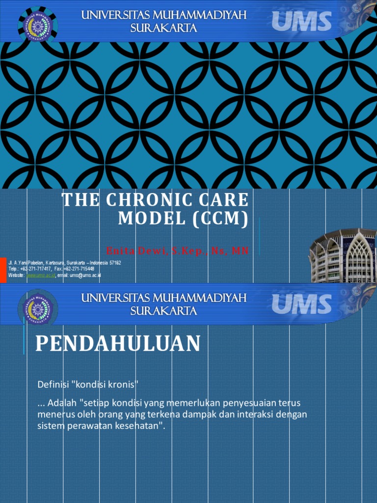 The Chronic Care Model (CCM) | PDF