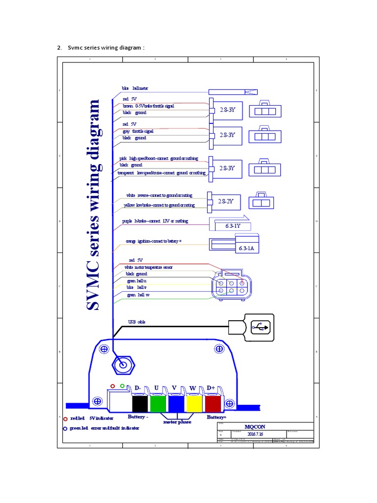 SVMC Series Wiring Diagram Guide | PDF | Manufactured Goods ...