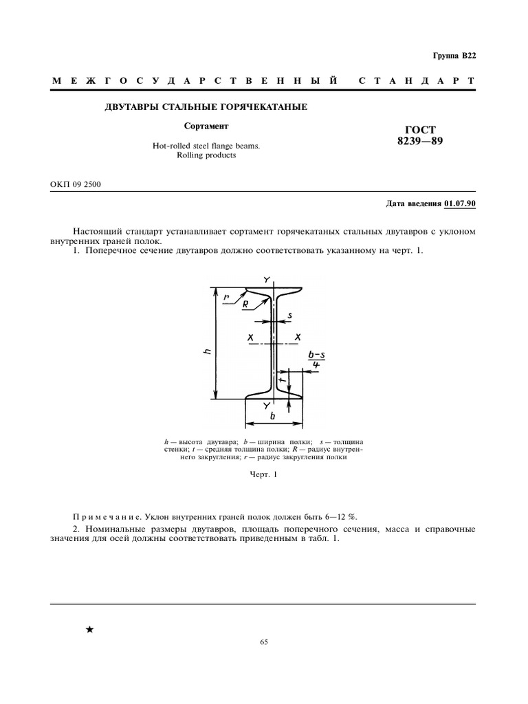 I - Gost - 8239-89 | PDF