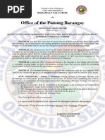 Barangay Logo Ordinance FINAL | PDF | Seal (Emblem) | Legal Documents