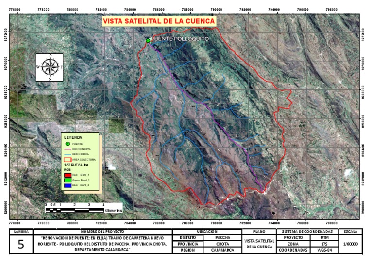 Vista Satelital de La Cuenca | PDF