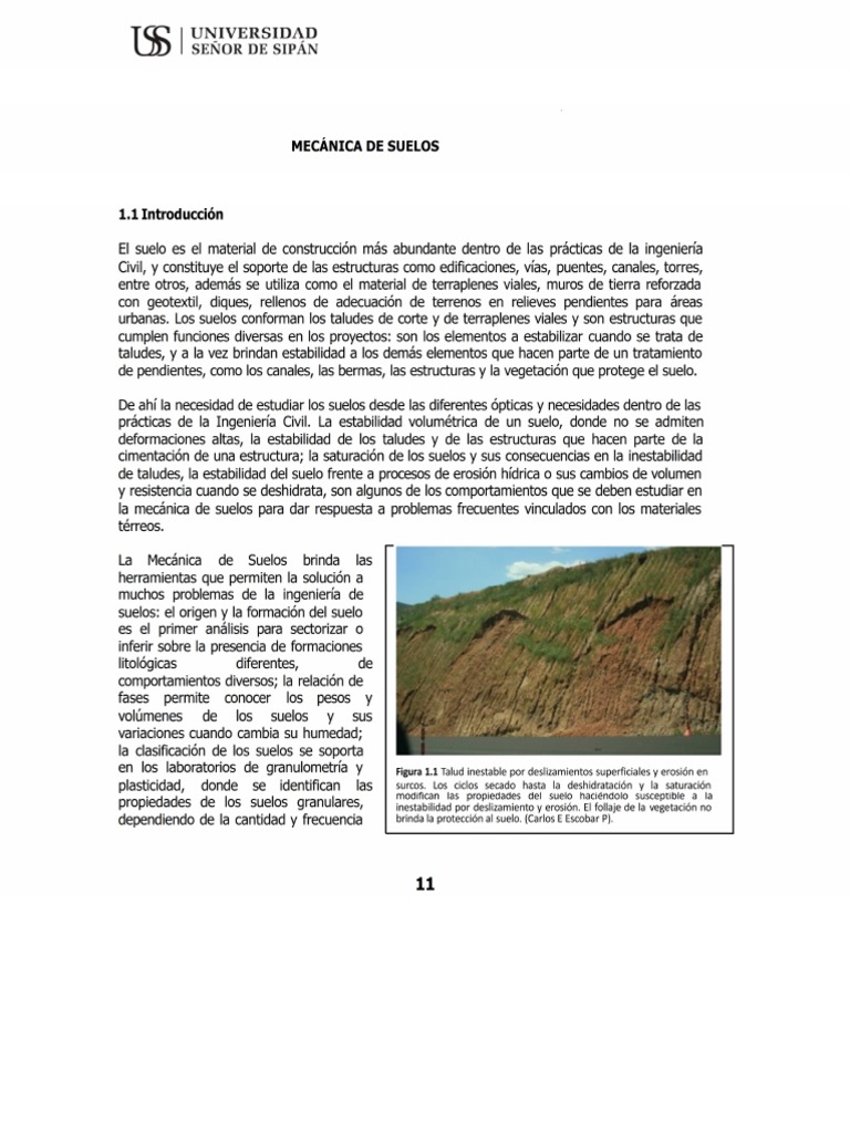 Mecanica de Suelos | PDF | Suelo | glaciar