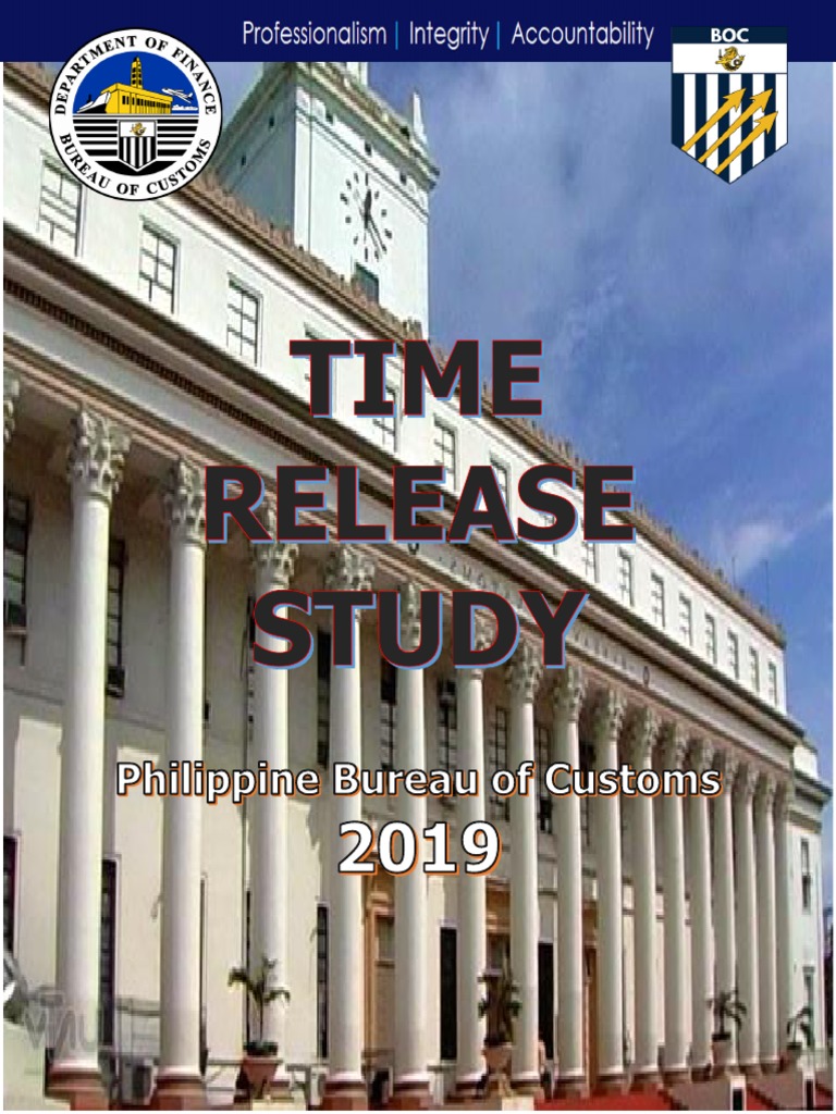 Boc Time Release Study | PDF | Customs | Cargo