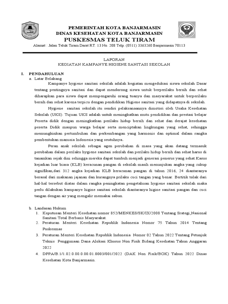 Laporan Kegiatan Kampanye HSS | PDF