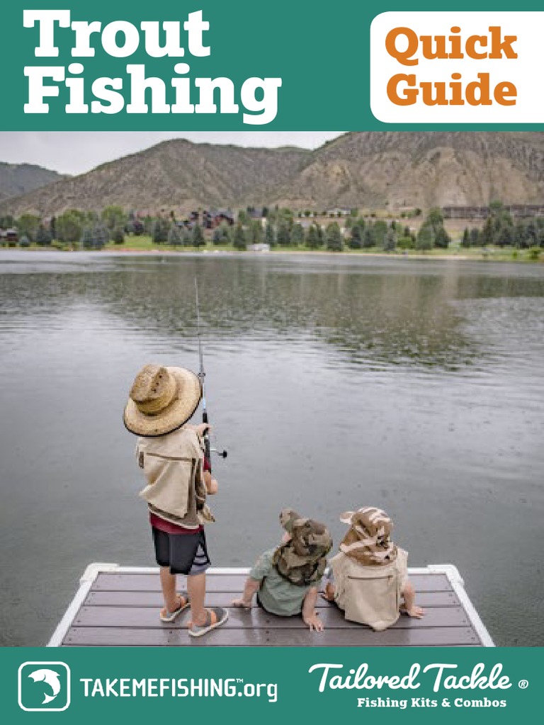 How To Trout Fish Tailored Tackle Take Me Fishing Book | PDF | Fishing ...