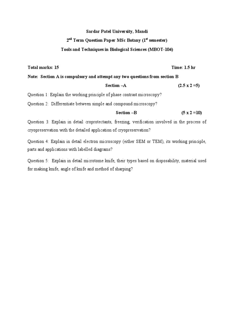 Tool Question Paper 17 Dec 2022 | PDF