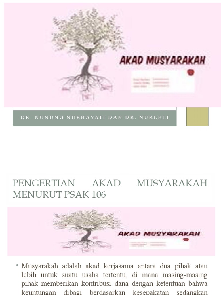 Materi-9 Akad Musyarakah-S2 | PDF